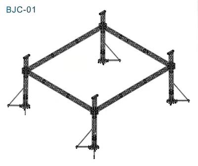 China Aluminum Alloy Stage Roof Truss System Strong And Adaptable for sale