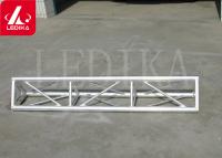 China Roof 300 Triangle Truss Aluminum Square Truss For Band / Concert / Event for sale