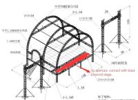 China Large Aluminum Stage Roof Truss For Live Events And Music Festival for sale