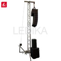China Concert Equipment Audio Hanging Line Array Speaker Truss For Event / Wedding for sale