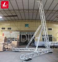 China Silver Aluminum Speaker Truss Stand Tower 1.1T Loading 12M Height for sale