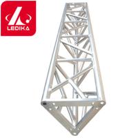 China Screw Type 400mm 6082 Aluminum Spigot Truss / Triangle Tube Truss for sale
