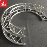 China Screw Aluminum Square / circular Truss For Stage Performance / Wedding Party for sale