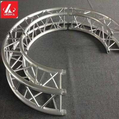 China Screw Aluminum Square / circular Truss For Stage Performance / Wedding Party for sale