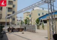 China Portable Aluminum Goal Post Banner Truss Tower System For Hanging Speaker for sale