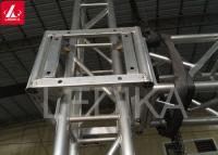 China 6082 T6 Aluminium Goal Post Led Screen / Background Cloth Stand Truss System TUV for sale