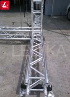 China Hot Sell Spigot Goal Post Type Tower Show Truss For Lighting and Speaker Sound for sale