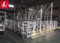 China 20m Max Span Creative 6082 Folding Truss Bright Black For Extensive Activities for sale