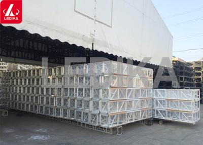 China Durable Bolt Spigot Aluminum Square Truss for Stage / Event / Conference for sale