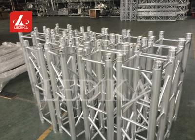 China Aluminum Square Exhibition Spigot Lighting Truss Safety Heavy Loading 290mm for sale
