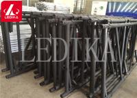 China Ceiling  Light Standing Triangular Folding Truss System For Event Planner for sale