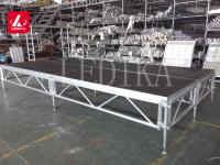 China High Denify Panel Aluminum Stage Platform / Wedding Portable Stage Truss for sale