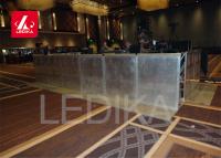 China Aluminum Oval Tube Folding Stage Crowd Safety Barriers Closed Or With Door for sale