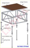 China Adjustable Height Durable And Stable Aluminum Stage Platform For Events for sale