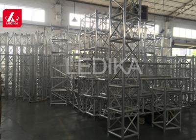 China 500mm X 600mm Outdoor Stage Aluminum Square Truss High Corrosion Resistance for sale