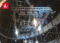 China Fashion Show Stage Equipment Runway Aluminum Spigot Truss Argon Arc Welding for sale