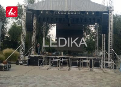 China 6082 Aluminum Square Truss Structure Event Aluminum Spigot / Bolt With Wings for sale