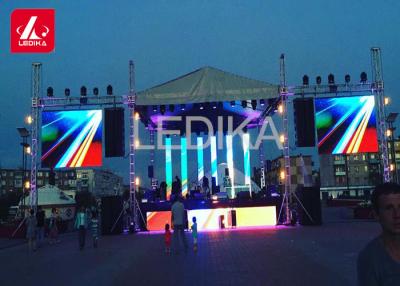 China Mobile Stage Roof Pyramid Truss With Sound Wings Flying System for sale