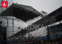 China Latest OEM Sports Seating Deluxe Football Metal Aluminum Stadium Bleachers for sale