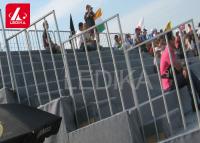 China Latest OEM Floor Mounted Stadium Folding Grandstand Layher Seating Bleachers for sale