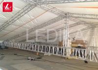 China Structural Space Framework Curved Stage Roof Truss For Stage Light Event for sale