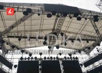 China Light Weight Steel Stage Roof Truss With Spigot And Screw Connection for sale