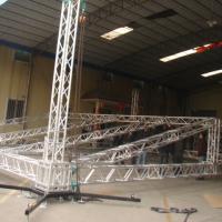 China Aluminum Outdoor Stage Truss Frame Structure Display Truss Stage for Event for sale