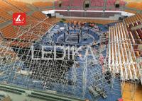 China Customized Ceiling Lighting Truss System Aluminum Circle Truss For Decoration for sale