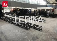 China Popular Black Color Practical Customized Aluminum Spigot / Screw Square Truss for sale