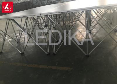 China Foldable 3'X 3' Modular Pop Up Stage For Wedding Advertising Exhibition for sale