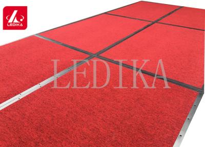 China Adjustable Acrylic Aluminum Stage Platform Anti - Slip Assembly Folding Stage for sale