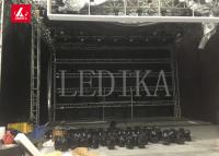 China Black Frame Aluminum Square Truss / Trade Show Or Event Truss Light Stand for sale