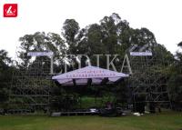China Top Quality 10m High Backdrop Stage Steel Layher Truss / Space Truss Structure for sale