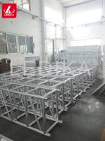 China 12m Span Exhibition Aluminum Trussing System Customized Stage Background for sale
