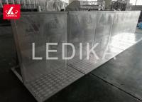 China Hot Selling High Performing Stable Aluminum Folding Crowd Control Gates for sale