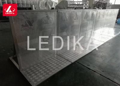 China Hot Selling High Performing Stable Aluminum Folding Crowd Control Gates for sale