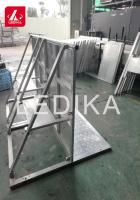 China Hot Selling High Performing Stable Aluminum Folding Crowd Control Gates for sale