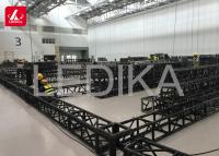 China Customized Square Black Light Coated Truss Audio visual Aluminum Painted for sale