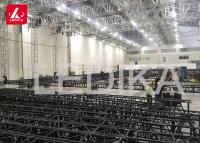 China Customized Square Black Light Coated Truss Audio visual Aluminum Painted for sale