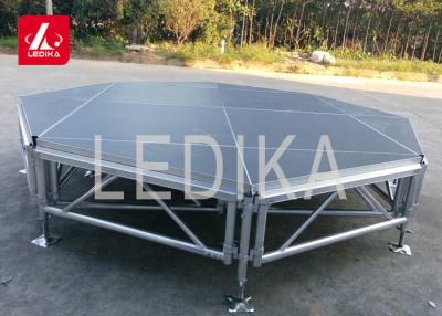 China Latest High Performing Save Volume Acrylic Round DJ Platform Stage for sale