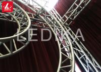 China Screw Aluminum Square / circular Truss For Stage Performance / Wedding Party for sale