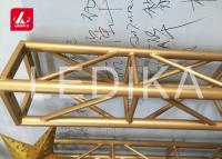 China 400x400mm Aluminum Square Truss For Background Decoration / Exhibition Display for sale