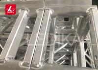 China Best Movable 400mm Aluminum  Square Truss Four Square Bolt / Screw Truss for sale