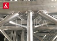China Customized Aluminum Lighting Truss , Curved Support Space Frame Truss for sale
