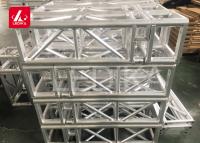 China Booth Box Square Lighting Truss System For Exhibit And Display Trade Show for sale