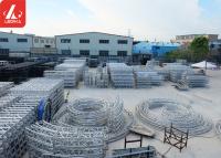 China Durable Aluminum Customized Round Truss Spigot Circle lighting Curve Support for sale