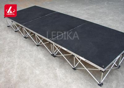 China Steel Metal Layer Ring Lock Portable Stage for sale