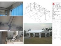China Single Layer Aluminum Structure Tent / Span Party Wedding Tent Movable House 20*30m for sale