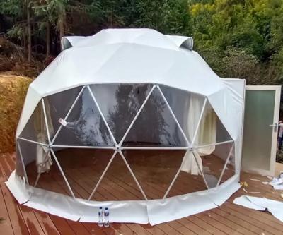 China White Dome Aluminum Structure Tent With Surface Oxidation Treatment for sale