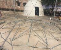 China White Dome Aluminum Structure Tent With Surface Oxidation Treatment for sale